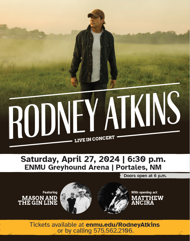 Eastern New Mexico University Welcomes Rodney Atkins to Greyhound Arena ...