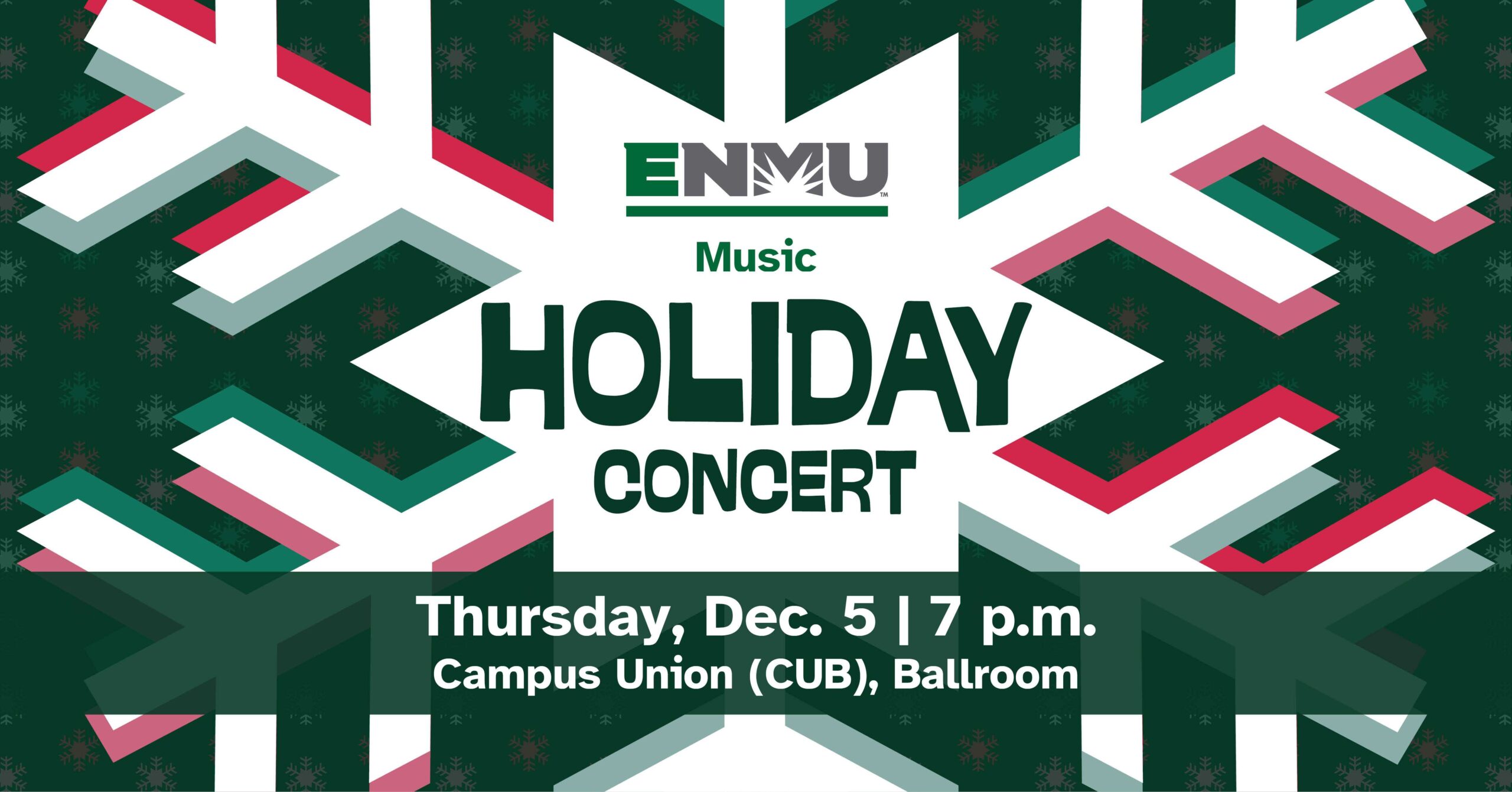 Eastern New Mexico University Department of Music Presents the Annual ...