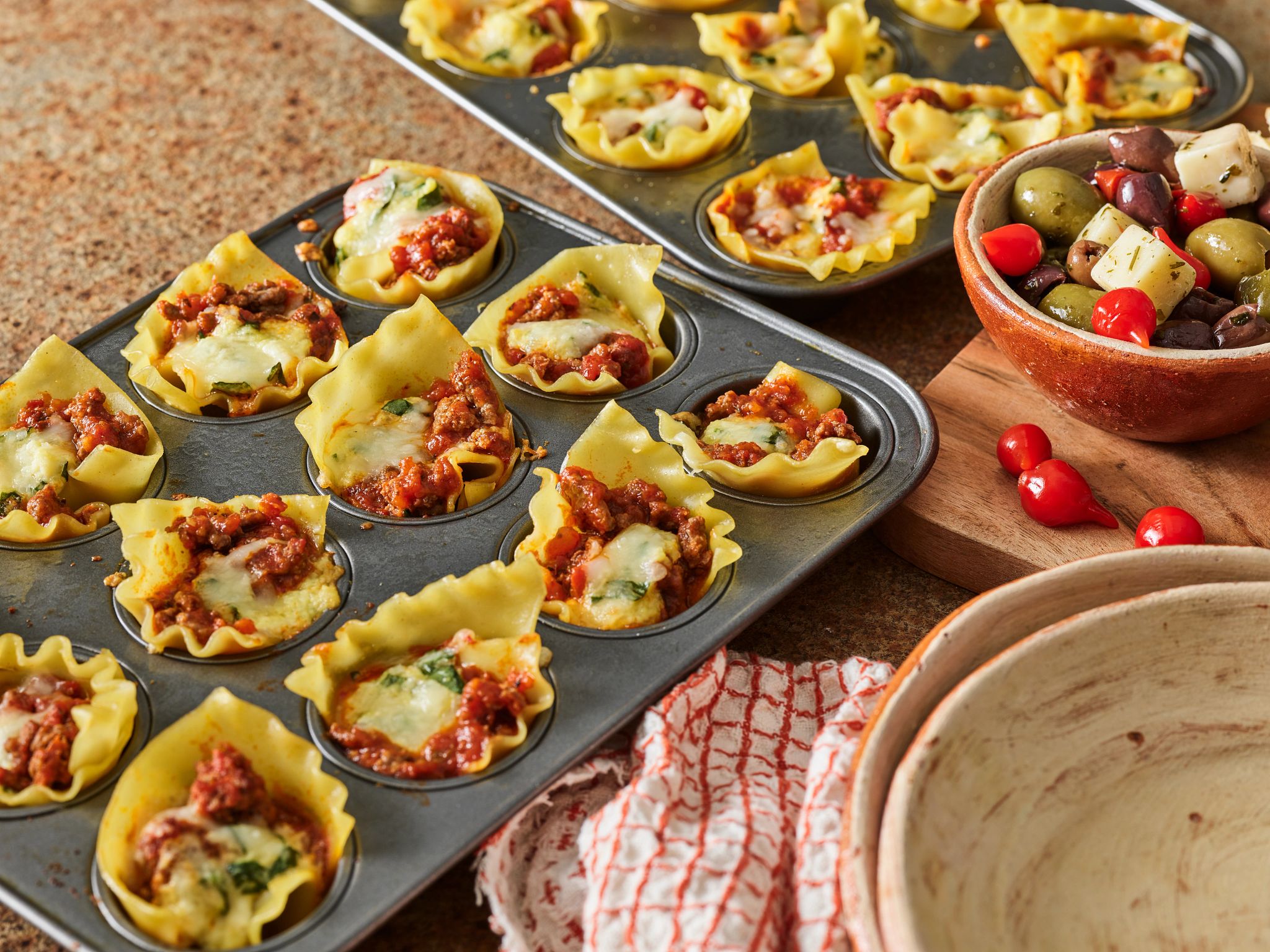 Mini Lasagna Bites - The Roosevelt Review